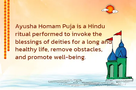Ayusha Homam Puja - Holy Pilgrim